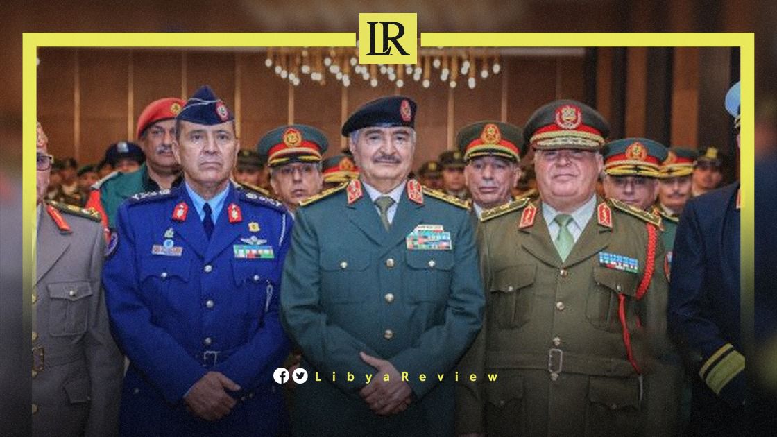 Haftar Holds Meeting With Libyan Army Commanders - LibyaReview